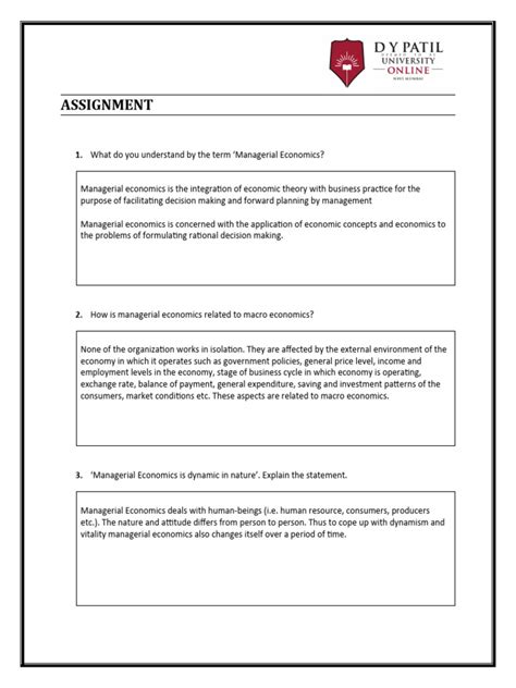 module 1 assignment pdf economics market economics