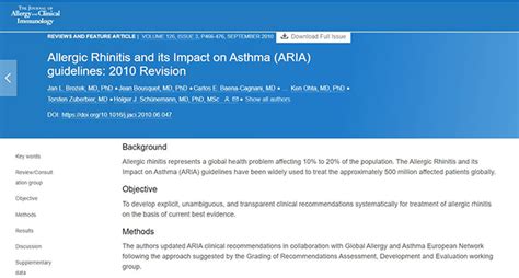 Rhinitis Conjunctivitis And Sinusitis Amboss Rotation Prep