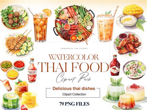 Thai Food Clipart Pad Thai Food Clipart Curry Asian Food Rice