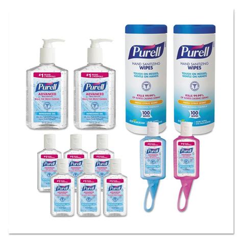 Purell Assorted Office Hand Sanitizer Starter Kit 6carton