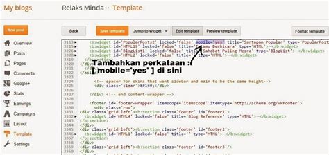Cara Tambah Widget Untuk Mobile View Relaks Minda