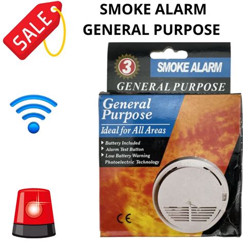 Jual Smoke Fire Detector Sensor Ss 168 Sensor Asapkebakaran Shopee Indonesia