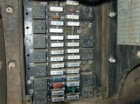 1997 Kenworth T800 Fuse Panel Diagram