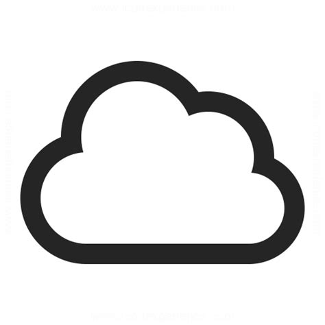 cloud icon and iconexperience professional icons o collection