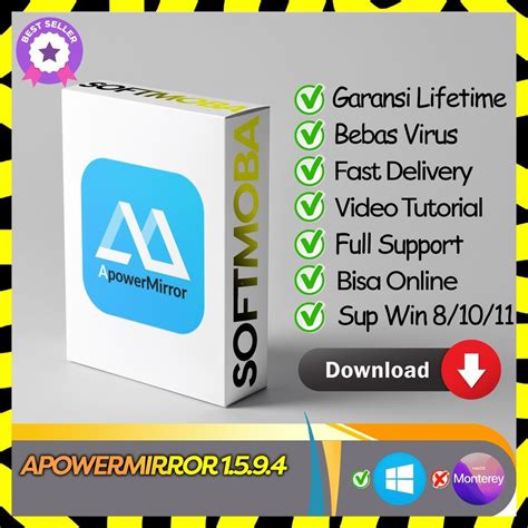 Jual Software Mirroring Hp Ke Pclaptop Apowermirror For Win Terbaru