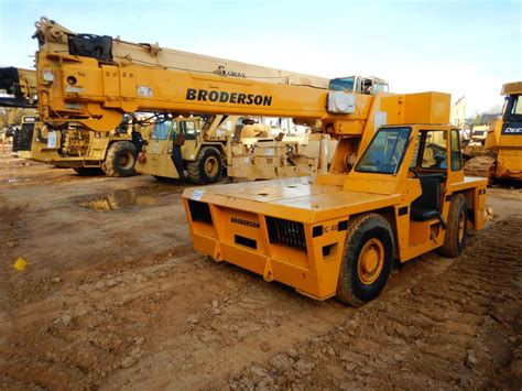 Broderson Ic 80 36 Carry Deck Crane Vin Sn 559170 3 Section Boom 40