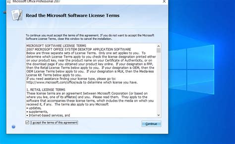 Office 2007 Auf Einem Windows 10 Pro Pc Erfolgreich Installiert