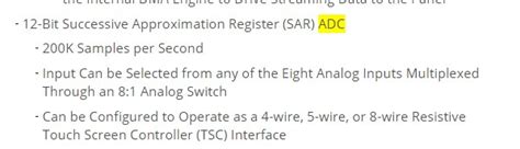what is the adc sampling speed of am3359 processors forum
