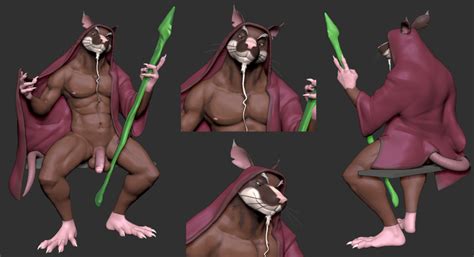 Rule 34 3d Artwork Abs Anthro Anthro Only Balls Beard Bottomless