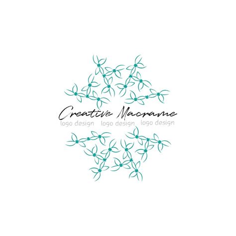 Creative Macrame Logo Aya Templates
