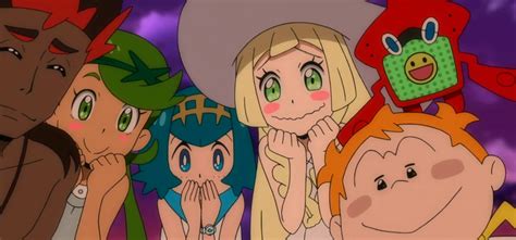 Looking At Nebby Sleeping In Ashs Arms Pokémon Sun And Moon Know
