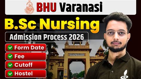 Bhu Bsc Nursing Admission 2026 Process Fee Cutoff Form And Exam