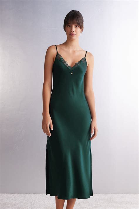 Be Your Own Muse Long Silk Slip Intimissimi
