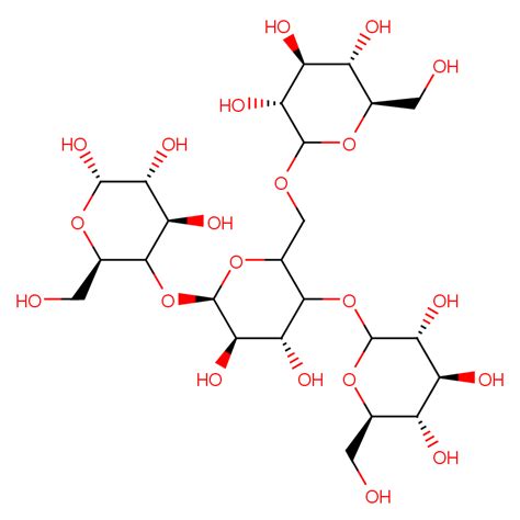 Cornstarch Molecule Structure