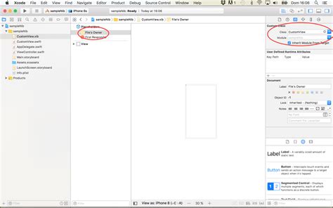 Ios Programmatically Customize Uiview In Xib Stack Overflow