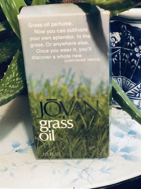 New Vtg 1973 Jovan Grass Oil Perfume 13 Oz Original Classic Chicago