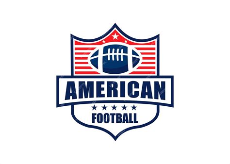 Premium Vector American Football Logo Design Template