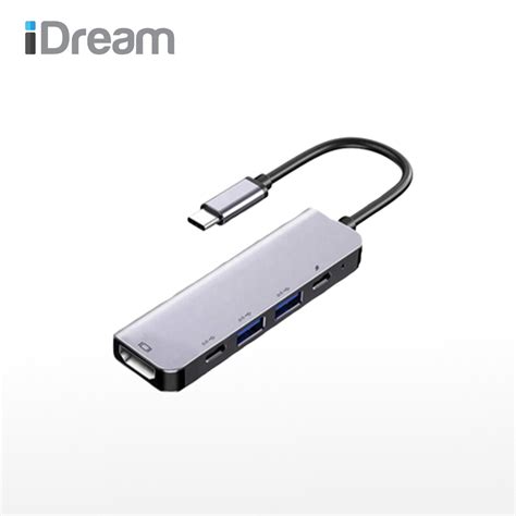 USB C 5 In 1 Multiport Adapter IDream