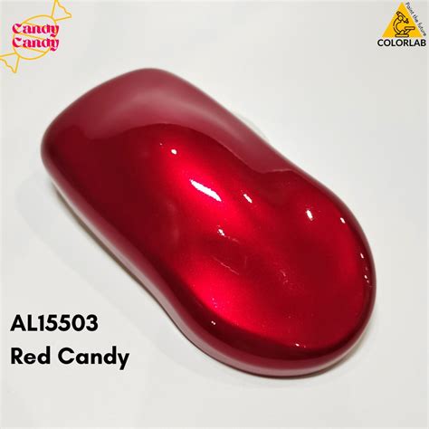 Candy Red Al 15503 2k Automotive Car Paint Motor Paint Cat Bancuh