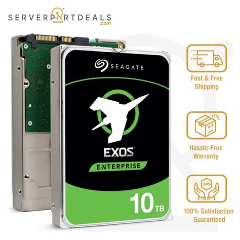 Seagate Exos X10 ST10000NM0126 10TB 7200 RPM SATA 6Gb/s 3.5" Enterprise ...