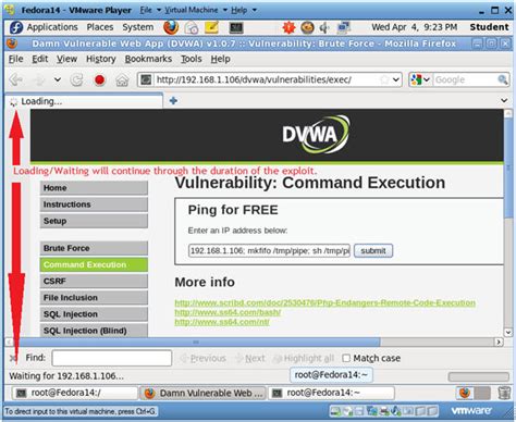 Damn Vulnerable Web App Dvwa Lesson 3 Command Execution Using Netcat