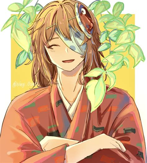 Nagi 0sa0 Ametsukana Yago Lenen Highres 1other Androgynous Bandage Over One Eye