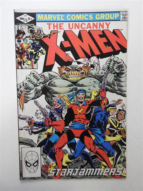 The Uncanny X Men 156 Direct Edition 1982 Fnvf Condition Comic