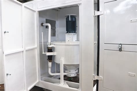 Container Type Grout Mixer With Agitator