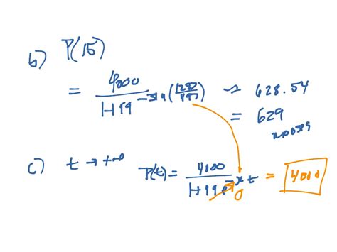 Logistic Growth Examples And Notes Math Calculus Logistic Curves