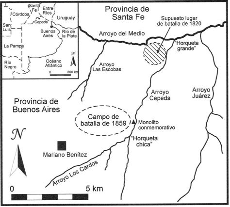 Ubicación Geográfica Del Campo De Batalla De Cepeda Download