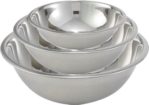 Casa Basic Stainless Steel Mixing Bowls Set Of 5 Size 075