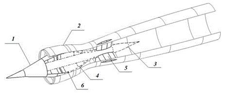 Combined Dynamic Axisymmetric Variable Geometry Inlet Engine And Air