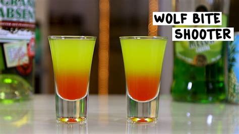 Wolf Bite Shooter Cocktail Recipe Recipe Shots Alcohol Recipes Smoothie Drinks Drinks With