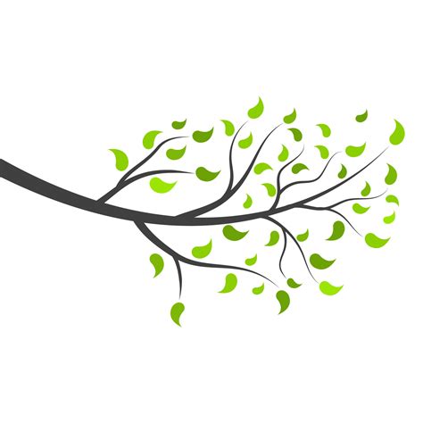 Tree Branch Vector Ilustration Design Vector Art At Vecteezy