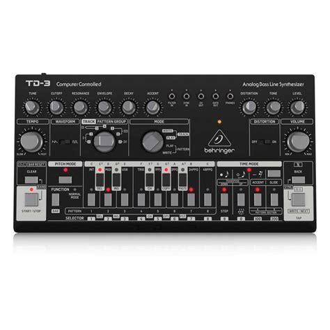 Behringer Td 3 Black Analog Bass Line Synthesizer Dj City