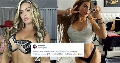 Mandy Rose Onlyfans Mandy Rose Miami Swim Week Mandy Rose Hot