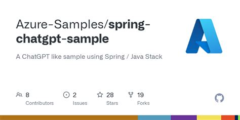 Github Azure Samplesspring Chatgpt Sample A Chatgpt Like Sample Using Spring Java Stack