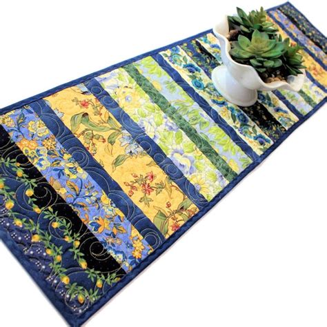 Patchwork Table Runner Etsy