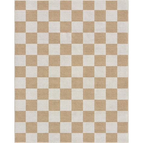 Well Woven Yellow 7 Ft 10 In X 9 Ft 10 In Flat Weave Apollo Square