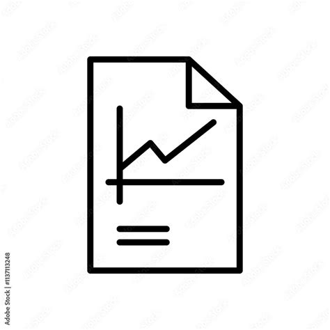 Analytics Data Icon Simple Flat Style Vector Illustration Symbol Sign