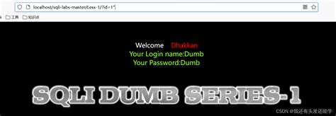 零基础从sqli Labs开始学sql注入【个人记录向】【1】通过sqlilabs学习sql注入掌握sql注入的原理以及实践操作 Csdn博客 零基础从sqli Labs开始学sql注入【个人记录向】【1】通过sqlilabs学习sql注入掌握sql注入的原理以及实践操作 Csdn博客