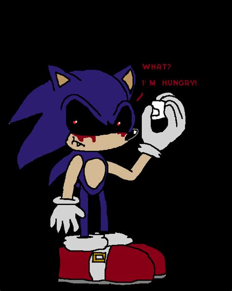 Sonic Exe Is Hungry By Cindiquilthedgemouse On Deviantart