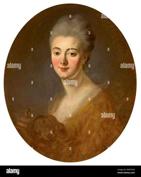 Portrait Of Elisabeth Sophie Constance De Lowendhal 1785 By Jean Honore