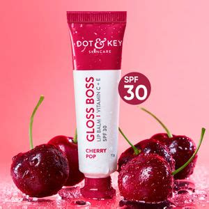Dot And Key Cherry Lip Balm For Smooth Red Lips Spf 30 Shea Butter With