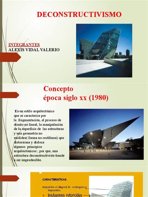 Diapos Desconstructivismo Pdf