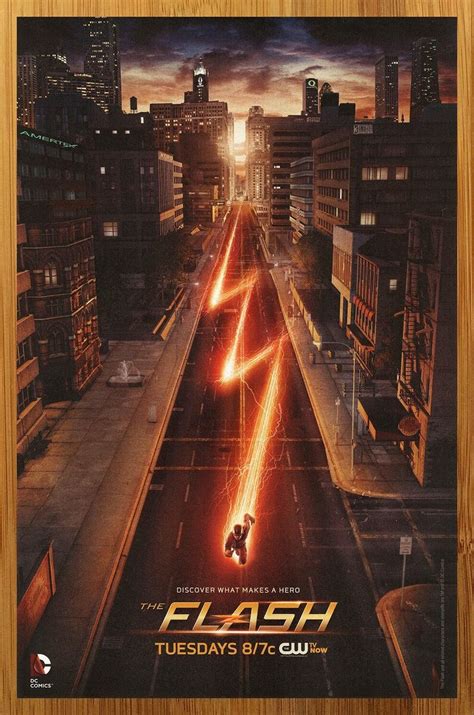 Flash Tv Show Poster 60 Photos Moonagedaydream Film
