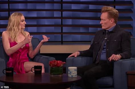 Sophie Turner Viciously Slaps Conan Obrien During Interview But It