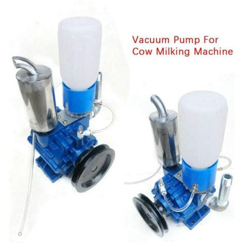 Vacuum Pump For Cow Milking Machine Milker Bucket Tank Barrel