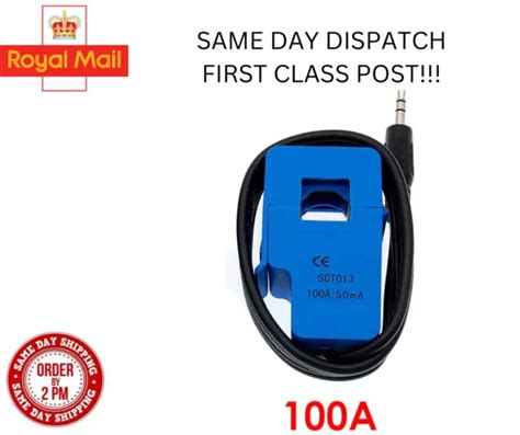 Non Invasive Split Core Current Transformer Ac Current Sensor 100a Sct