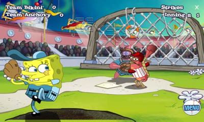 Скачать Sponge Bob Slammin Sluggers 1012 для Android